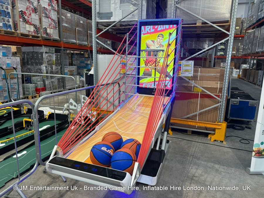 Interactive Arcade Basketball Shootout Game Hire | London & UK
