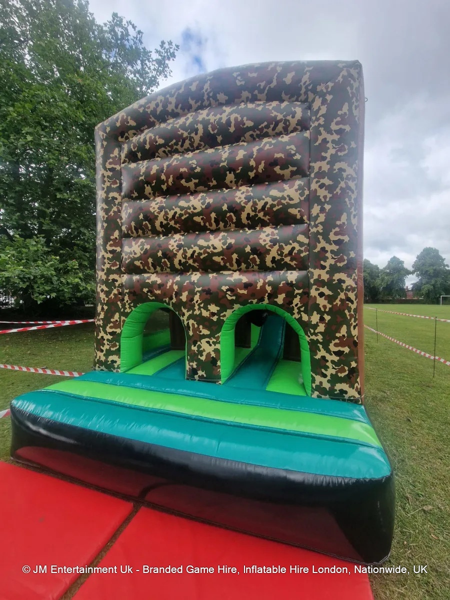 Inflatable Army Obstacle Course for Hire UK | JM Entertainment