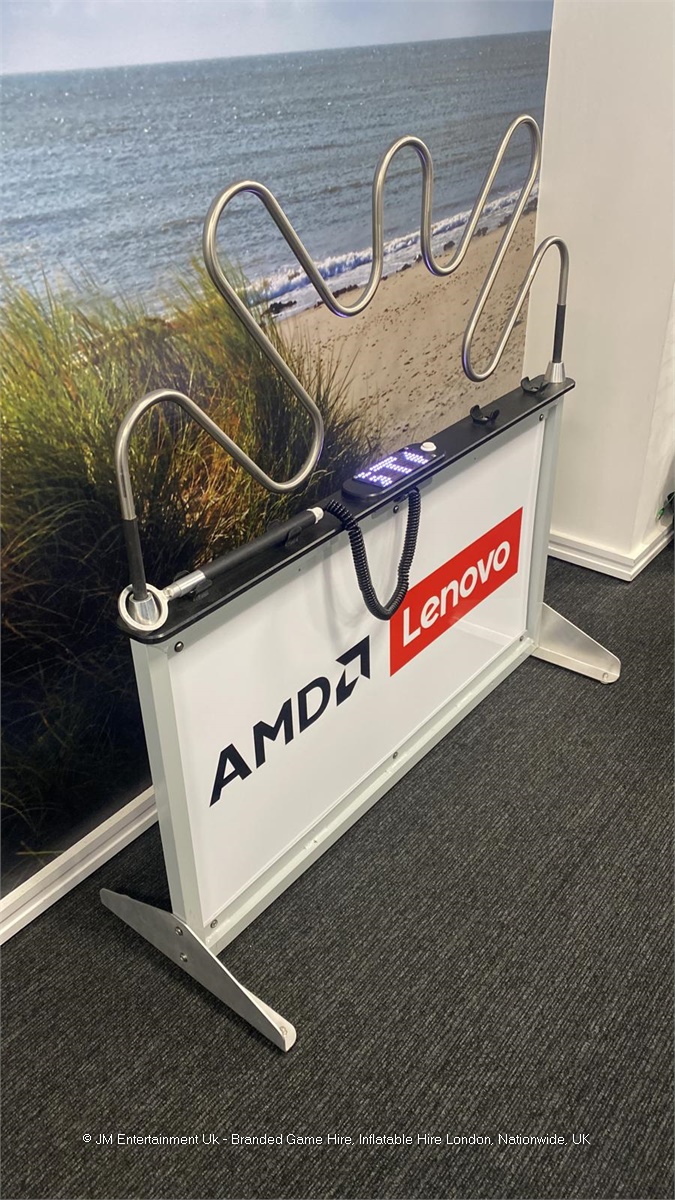 Branded Buzz Wire with Timer | Funfair & Carnival Games | UK