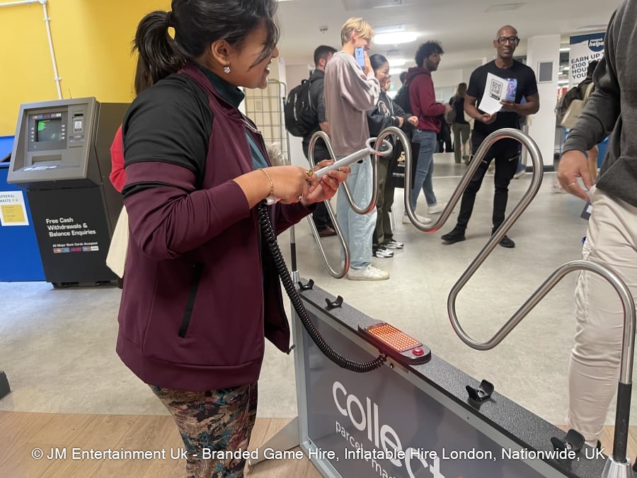 Branded Buzz Wire with Timer | Funfair & Carnival Games | UK