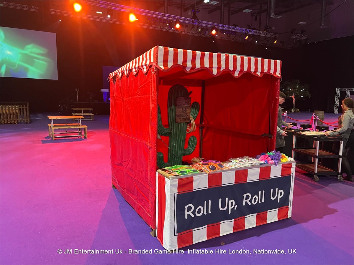 Cactus Ring Toss Funfair Side Stall | Fairground Games Hire | UK