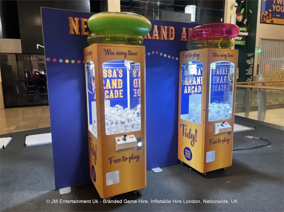 Check Out Our Cracking Claw Machines For A Gavin And Stacey Themed Event Exhibition Games