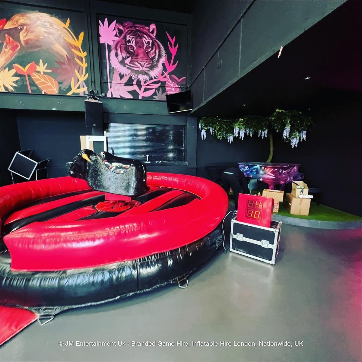 Rodeo Bull Hire | Bucking Bronco Hire | JM Entertainment Uk