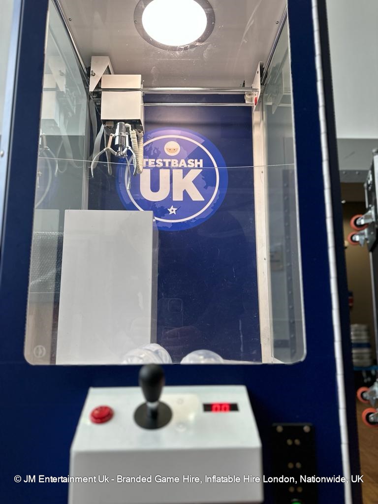 Prize Crane Grabber Hire | Claw Machine Hire | JM Entertainment UK