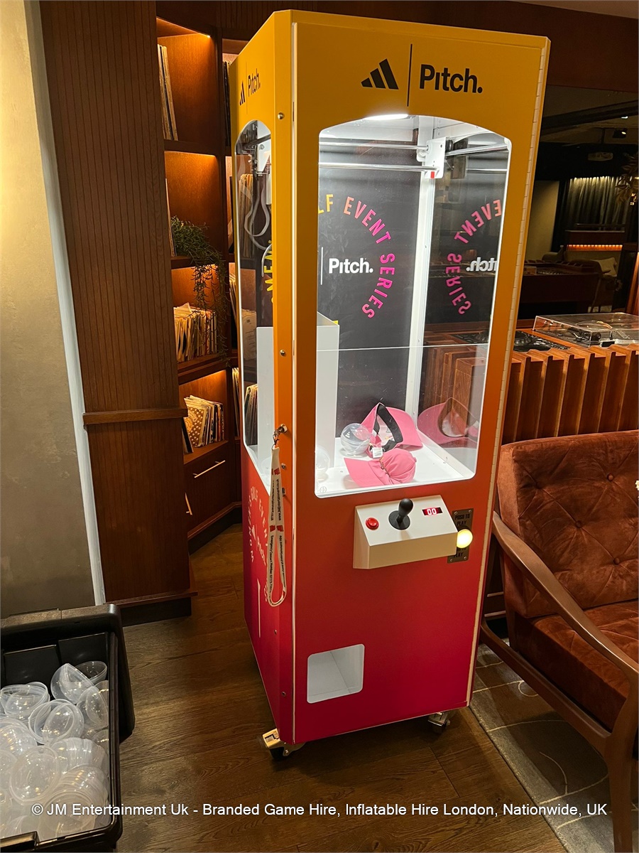 Prize Crane Grabber Hire | Claw Machine Hire | JM Entertainment UK