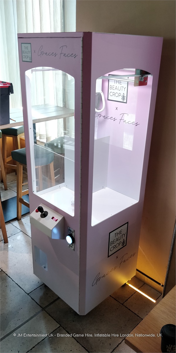 Prize Crane Grabber Hire | Claw Grabber Hire | JM Entertainment Uk