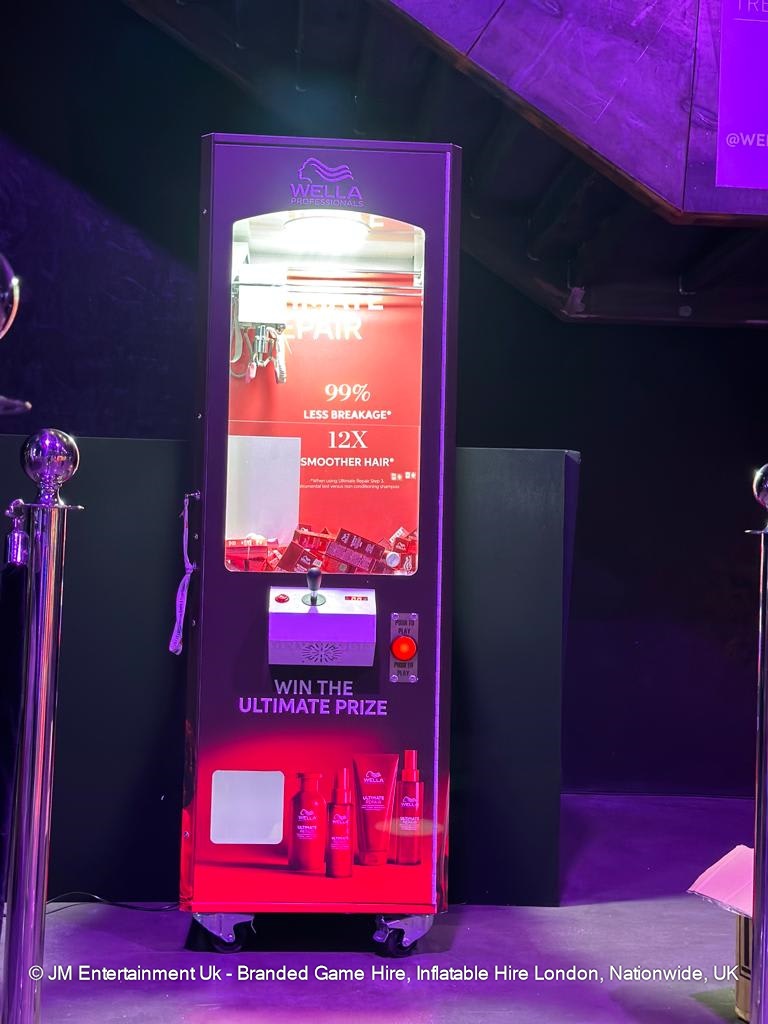 Prize Crane Grabber Hire | Claw Machine Hire | JM Entertainment UK