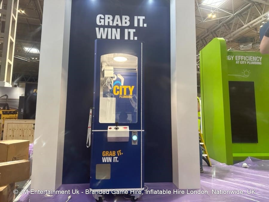Prize Crane Grabber Hire | Claw Machine Hire | JM Entertainment UK