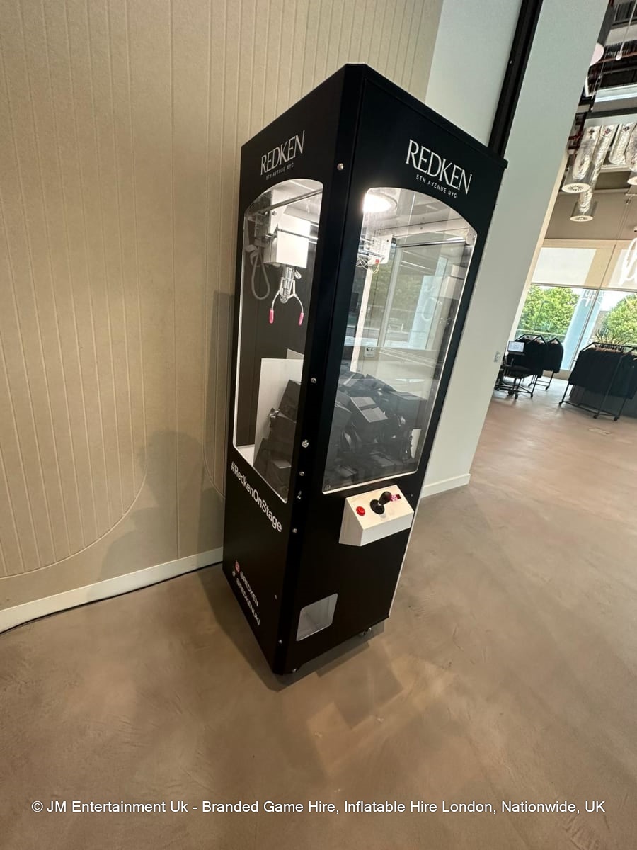Prize Crane Grabber Hire | Claw Machine Hire | JM Entertainment UK