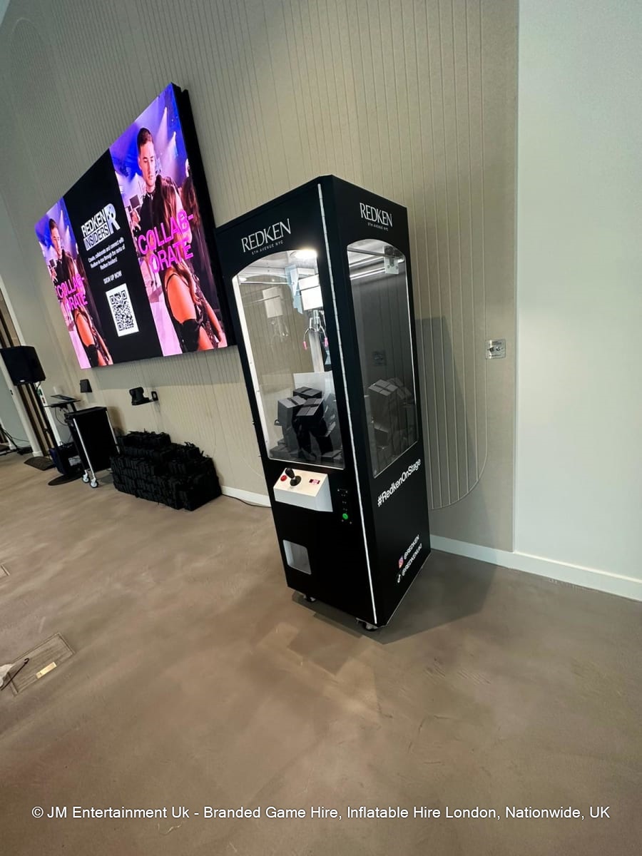 Prize Crane Grabber Hire | Claw Machine Hire | JM Entertainment UK