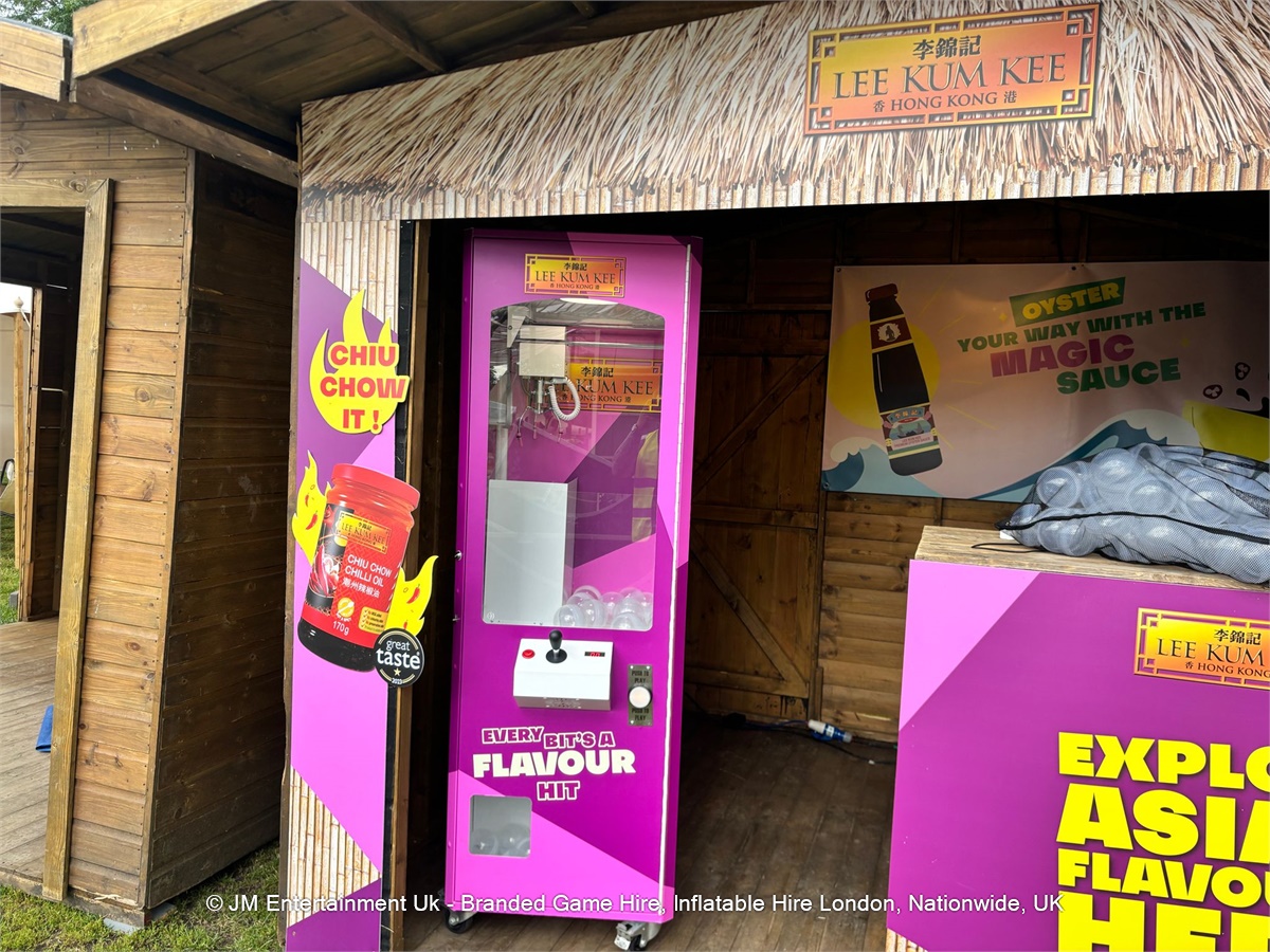 Prize Crane Grabber Hire | Claw Machine Hire | JM Entertainment UK