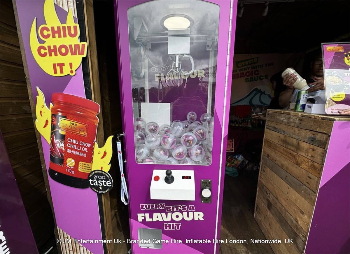 Prize Crane Grabber Hire | Claw Grabber Hire | JM Entertainment Uk