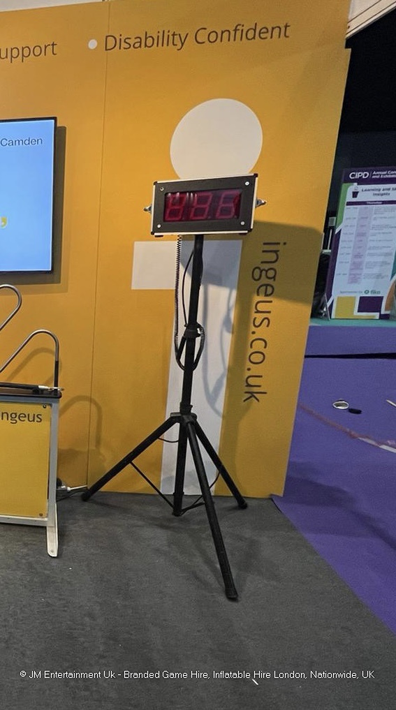 Competition Timer Hire - Exhibition Games & Inflatable Hire London ...