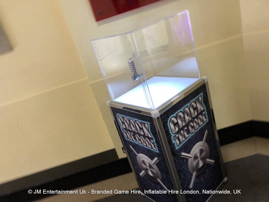 Crack The Code Game Hire | Promotion Game Hire | JM Entertainment Uk