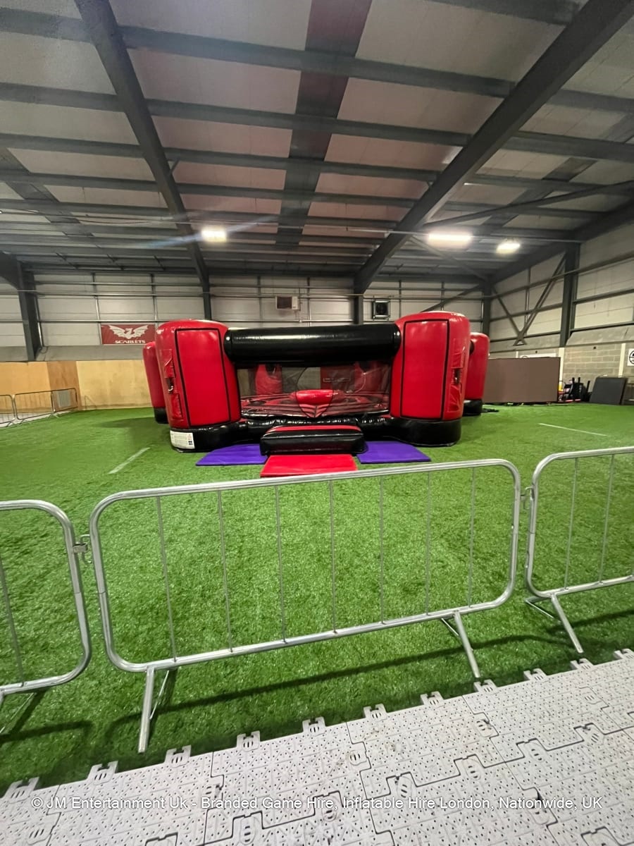 6-Player Dash & Grab Human Hungry Hippos Inflatable Hire | UK
