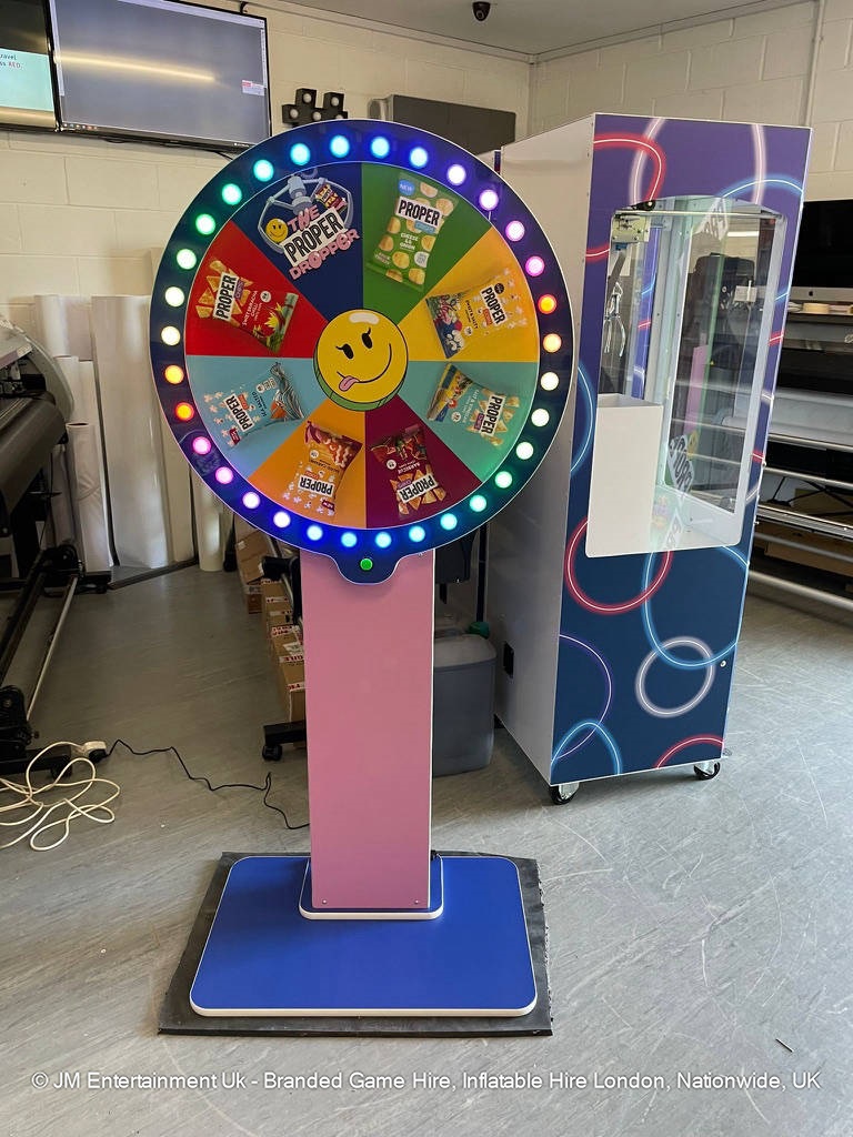 Digital Wheel of Fortune Hire Free Standing | Spin the Wheel