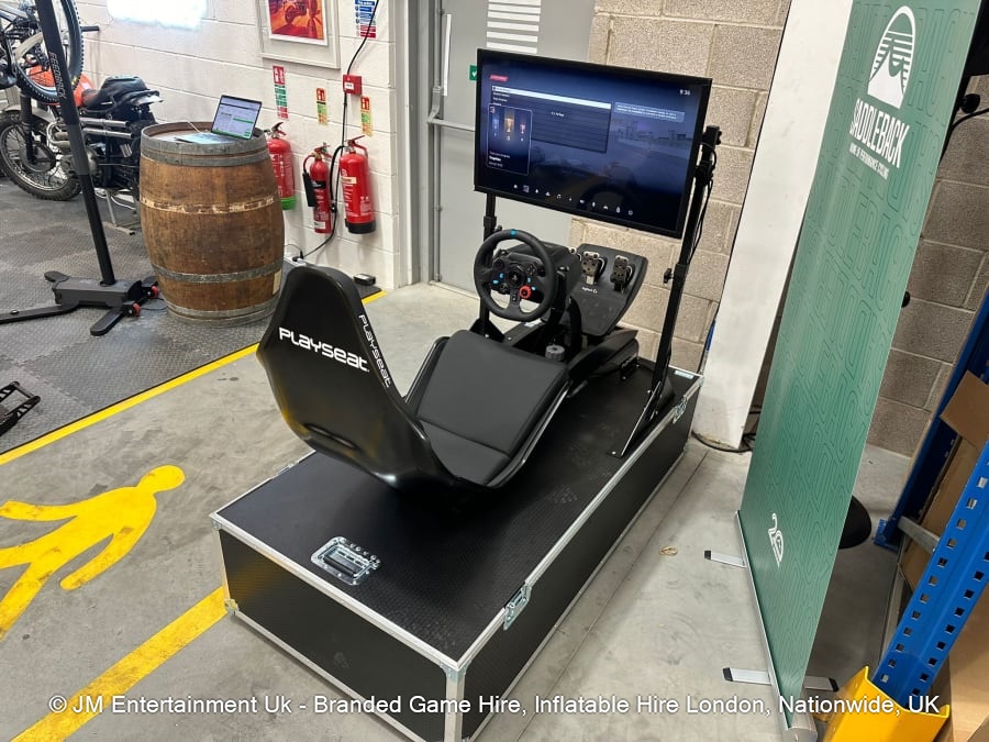 Pro Driving Racing Simulator Hire | Race Simulator Rental UK