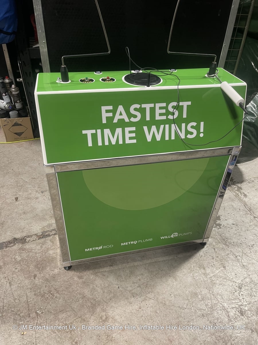 Custom Hand Shaped Buzz Wire | Bespoke Funfair Games | UK