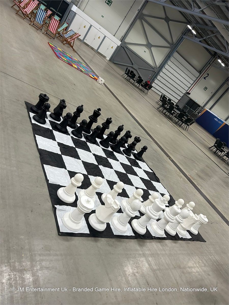 Giant Chess Hire - Exhibition Games & Inflatable Hire London ...
