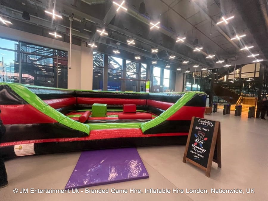 Gladiator Duel Inflatable Game Hire | JM Entertainment UK
