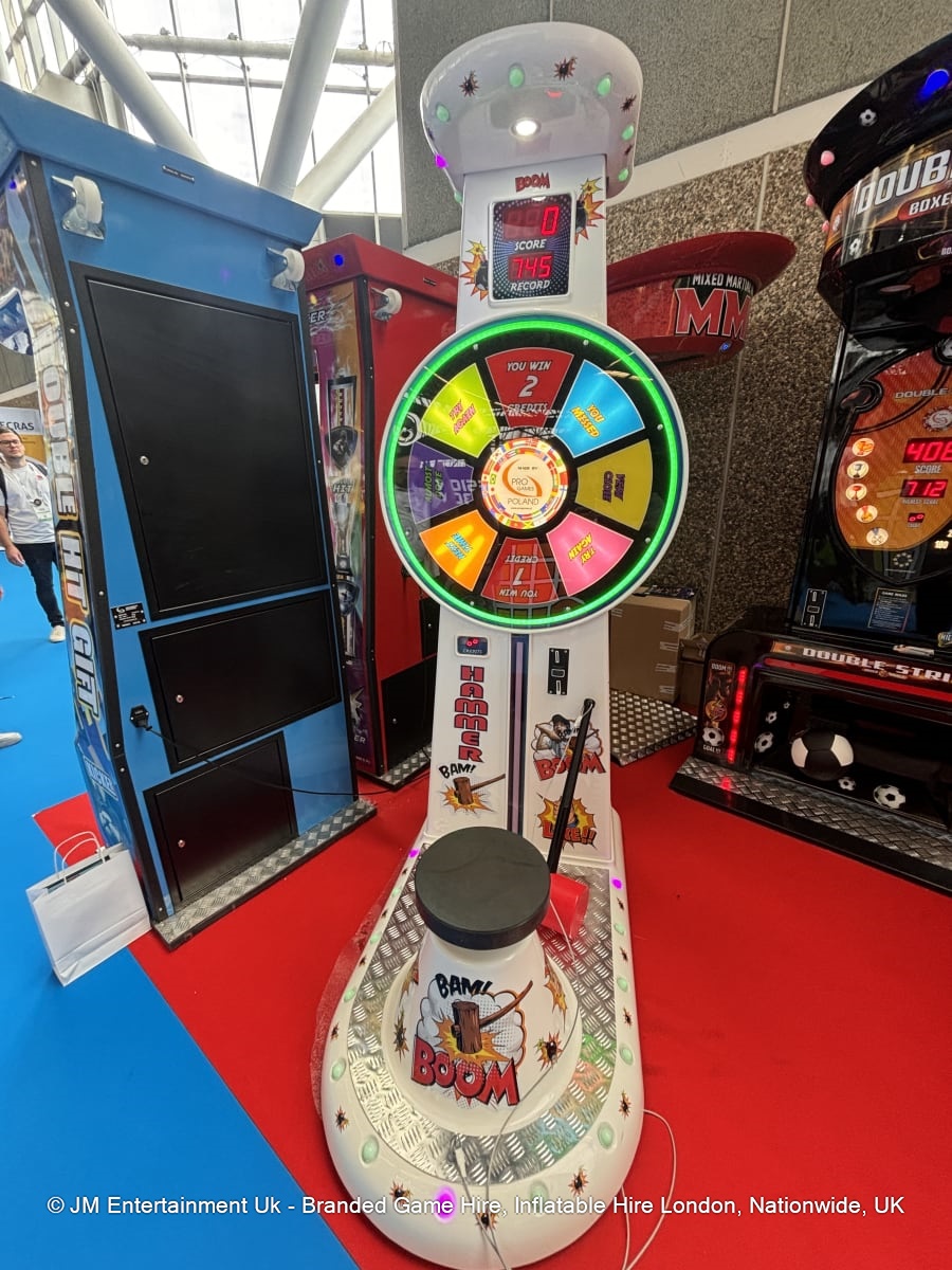 King of the Hammer Arcade Machine Hire | JM Entertainment