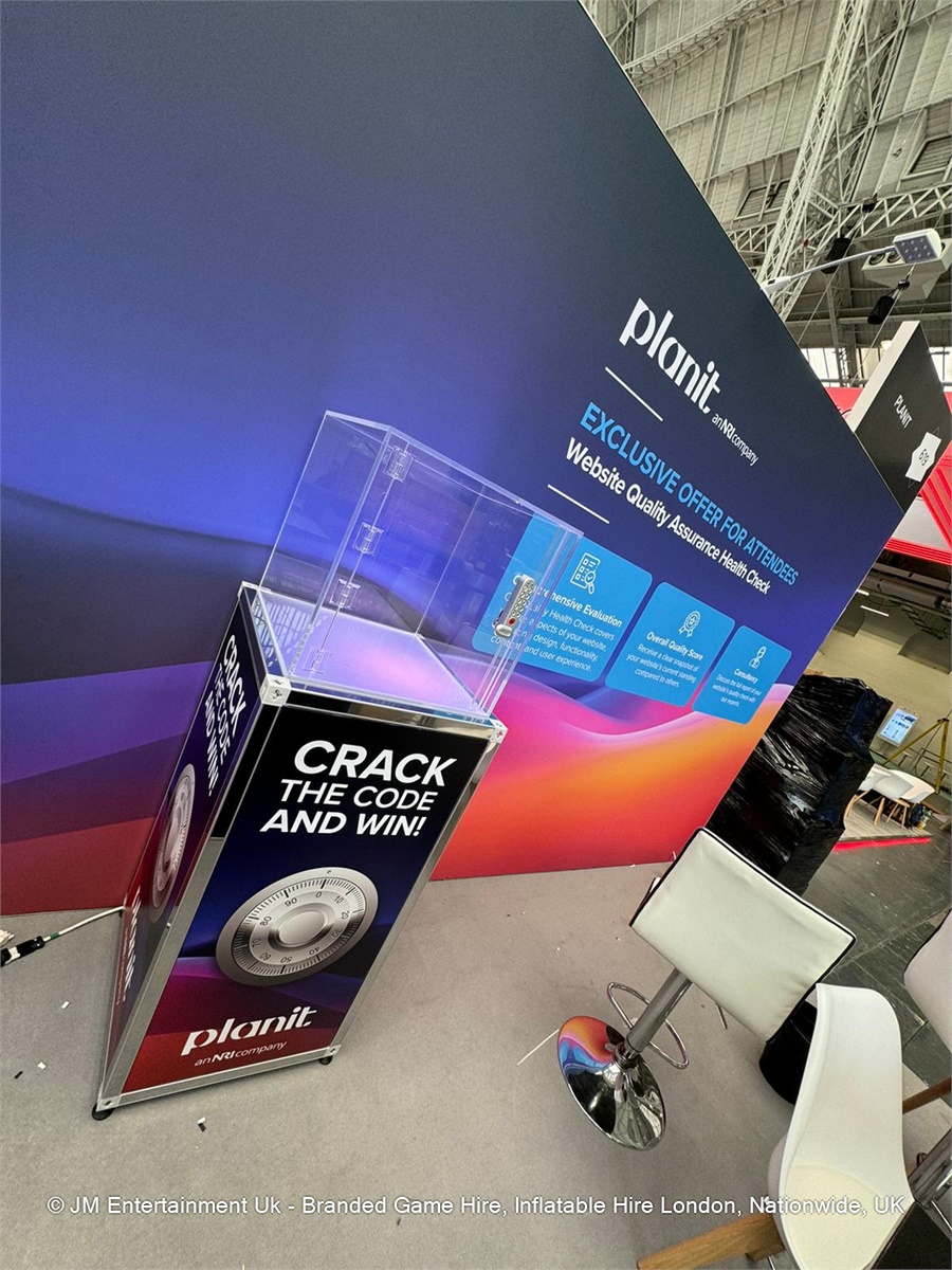 Custom Branded Crack The Code Safe Cracker For Exhibitions Events