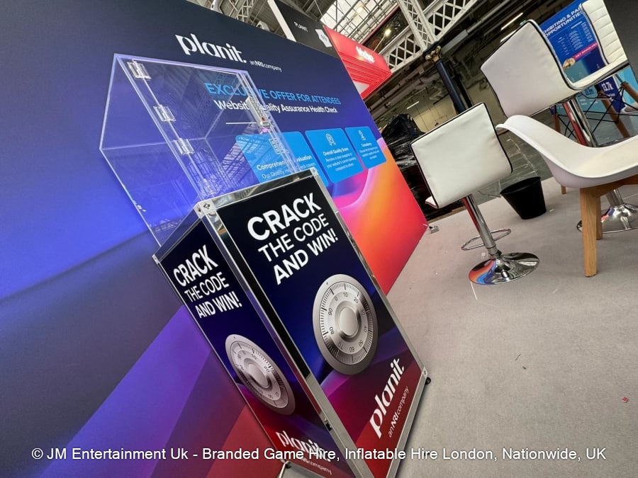 Custom Branded Crack the Code Safe Cracker for Exhibitions & Events