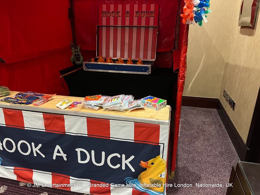 Hook a Duck Fairground Side Stall Hire | Funfair Games | UK