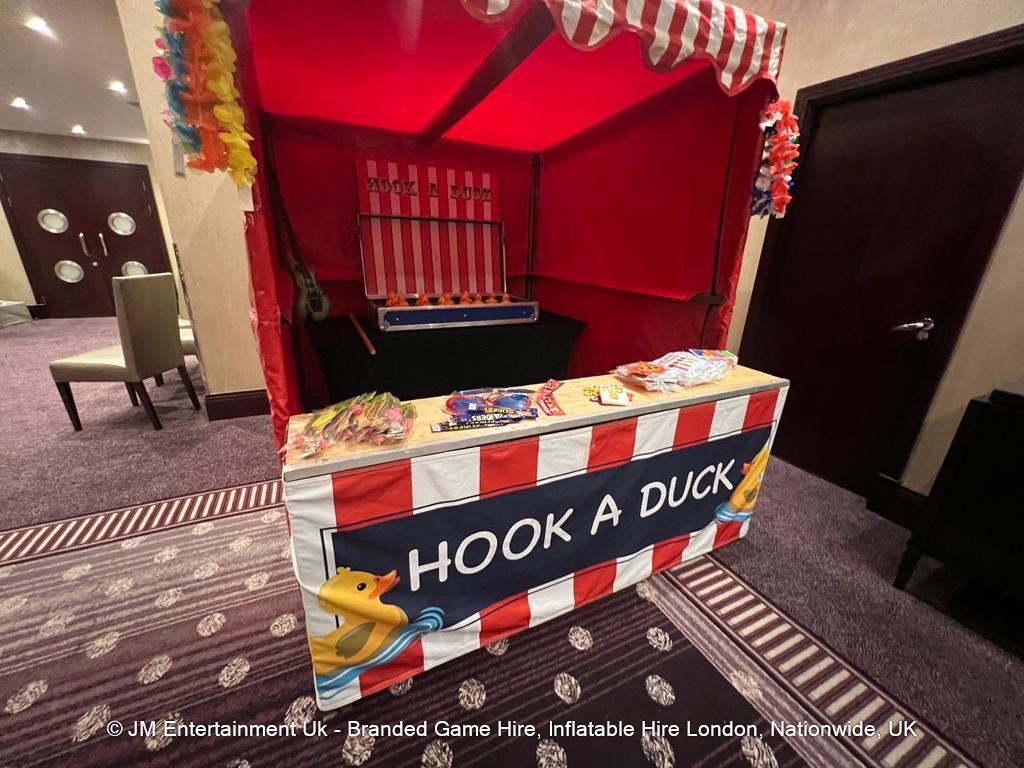 Hook a Duck Fairground Side Stall Hire | Funfair Games | UK