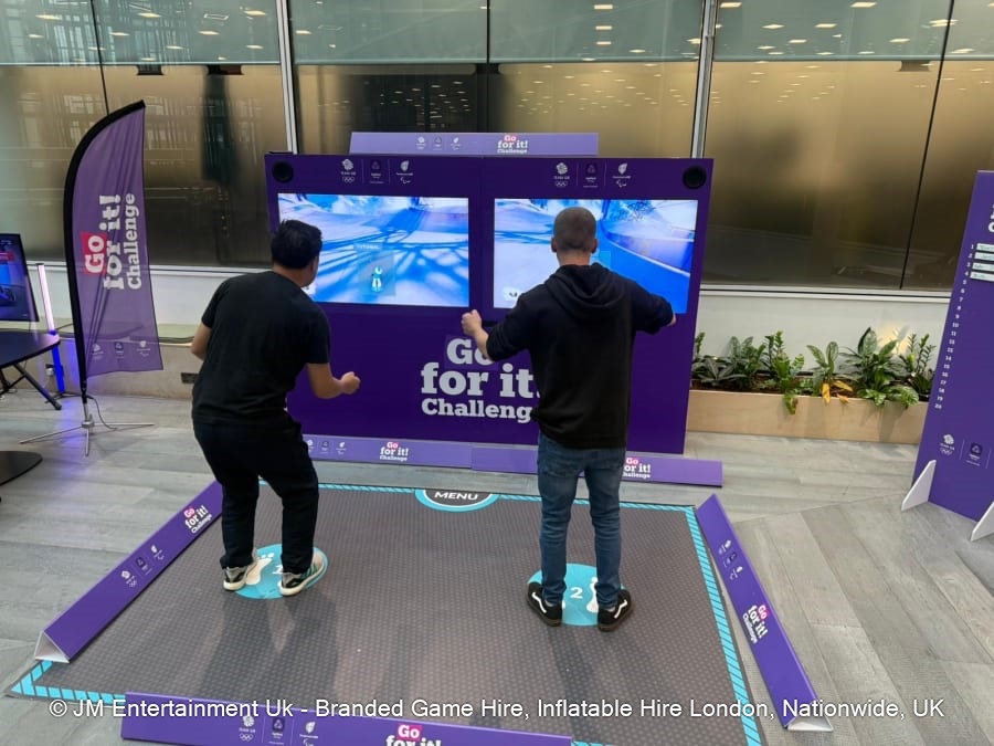 Hyper Slam Interactive Tennis Game Hire | JM Entertainment