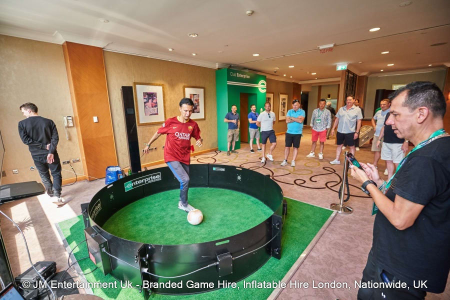 Icon Fast Feet Hire | Football Simulator Hire | JM Entertainment