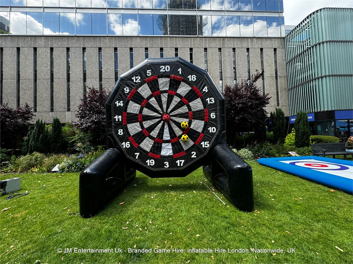 Inflatable Football Darts Board Hire & Rental UK