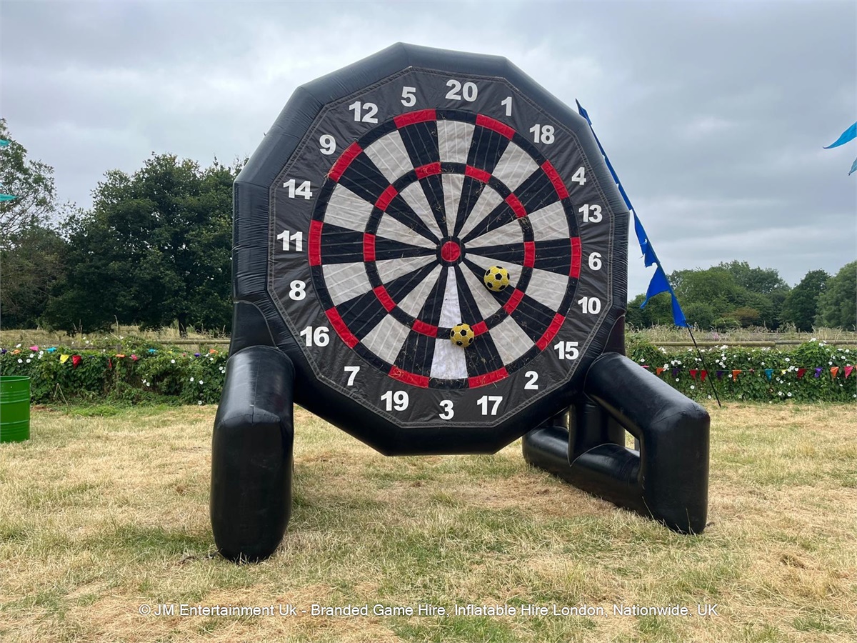 Inflatable Football Darts Board Hire & Rental UK