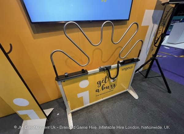 Custom Branded Mega Buzz Wire Game Hire | JM Entertainment