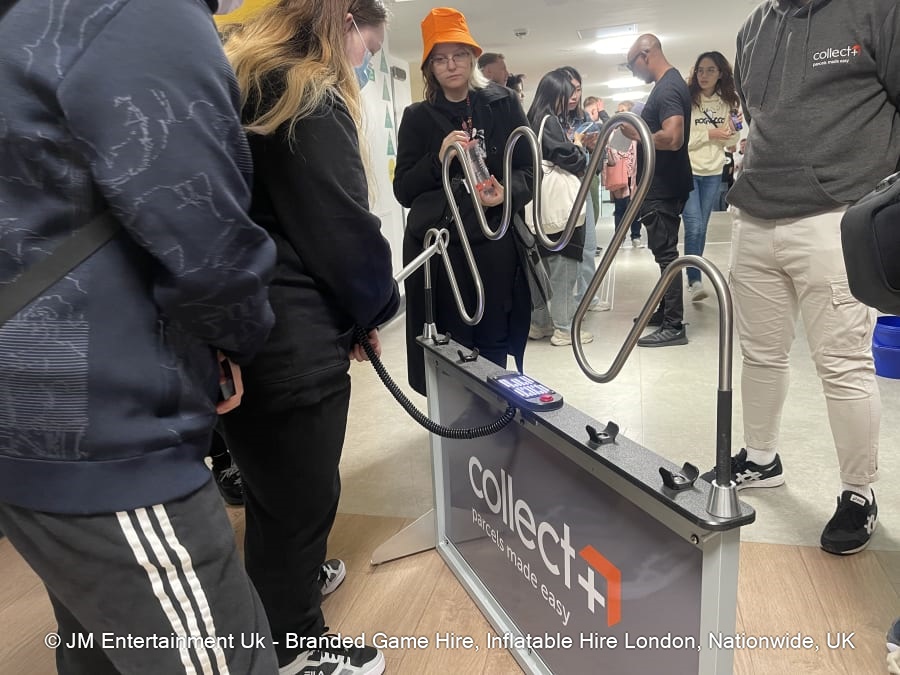 Custom Branded Mega Buzz Wire Game Hire | JM Entertainment
