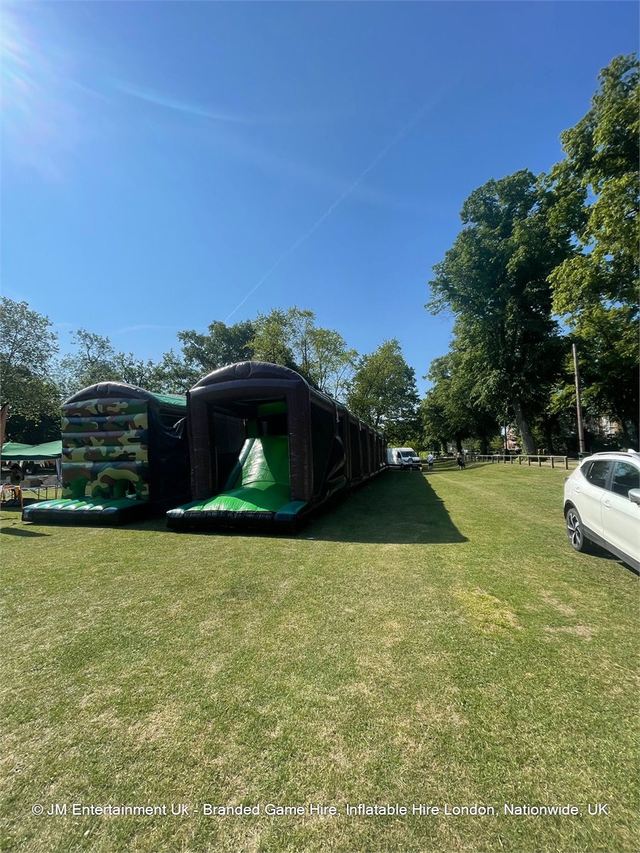 Mega Assault Course Hire | 220ft Inflatable Obstacle Courses