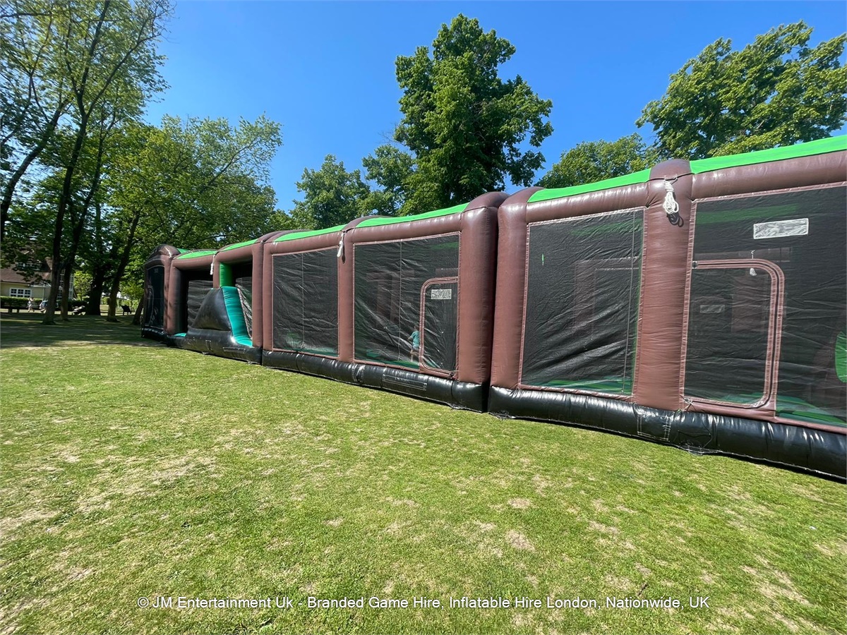 Mega Assault Course Hire | 220ft Inflatable Obstacle Courses