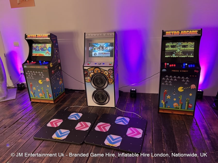 Dance Machine Hire, Arcade Dance Machine Hire
