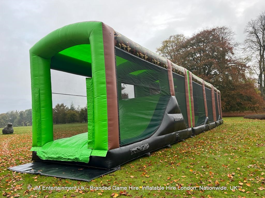 Inflatable Army Obstacle Course for Hire UK | JM Entertainment