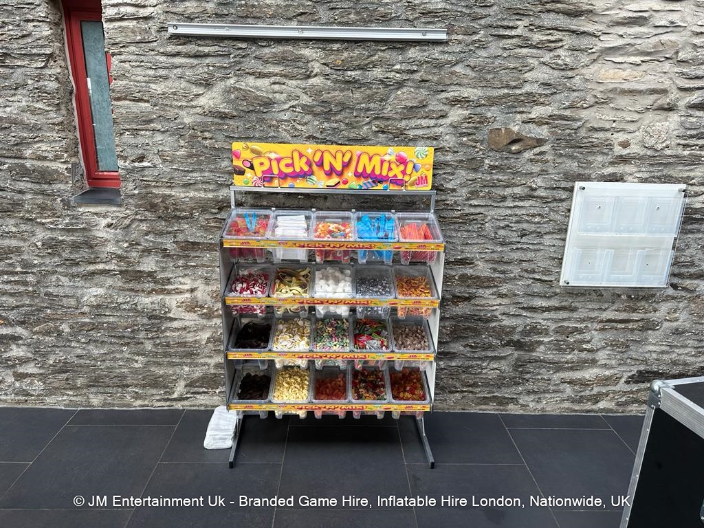 Pick N Mix Stand Hire | Sweetie Stand Hire | JM Entertainment UK