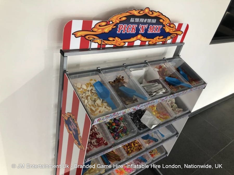 Pick N Mix Stand Hire | Sweetie Stand Hire | JM Entertainment Uk