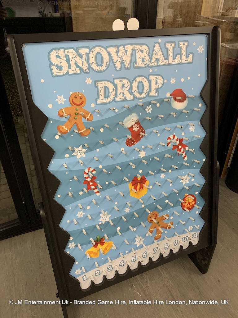 Christmas Themed Plinko Game Hire - Exhibition Games & Inflatable Hire ...
