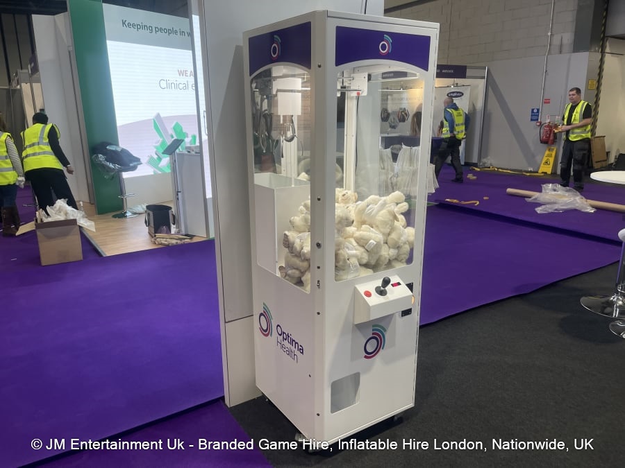 Prize Crane Grabber Hire | Claw Grabber Hire | JM Entertainment Uk