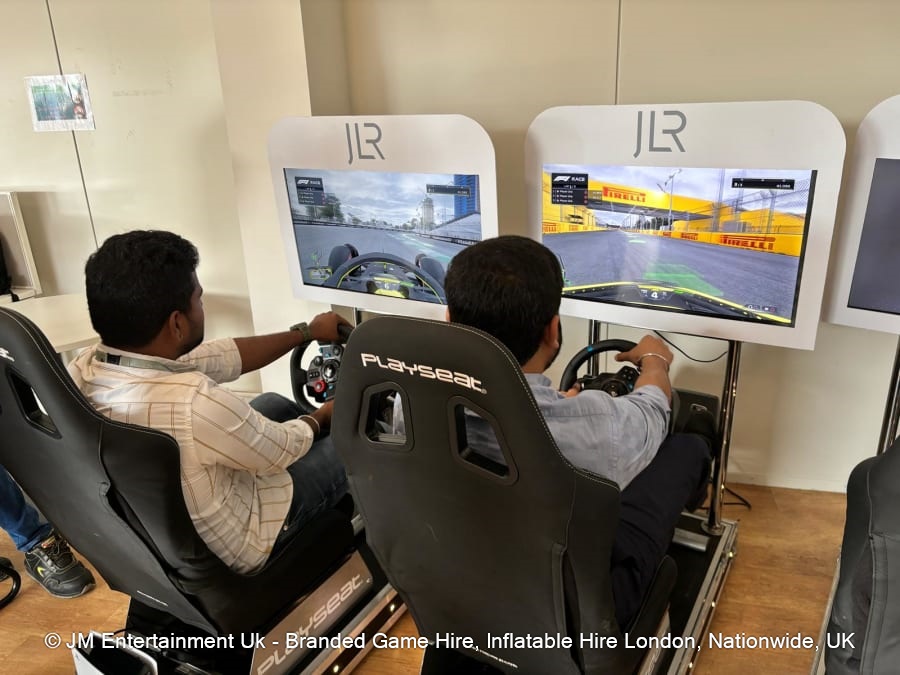 Racing Car Simulator Hire | Simulator Hire | JM Entertainment Uk