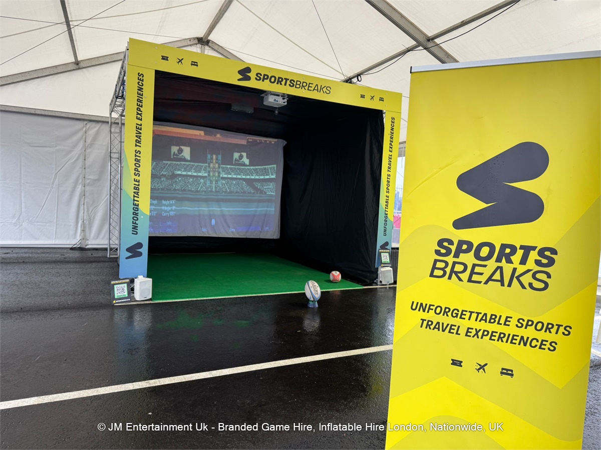 Rugby Simulator Hire | JM Entertainment Uk