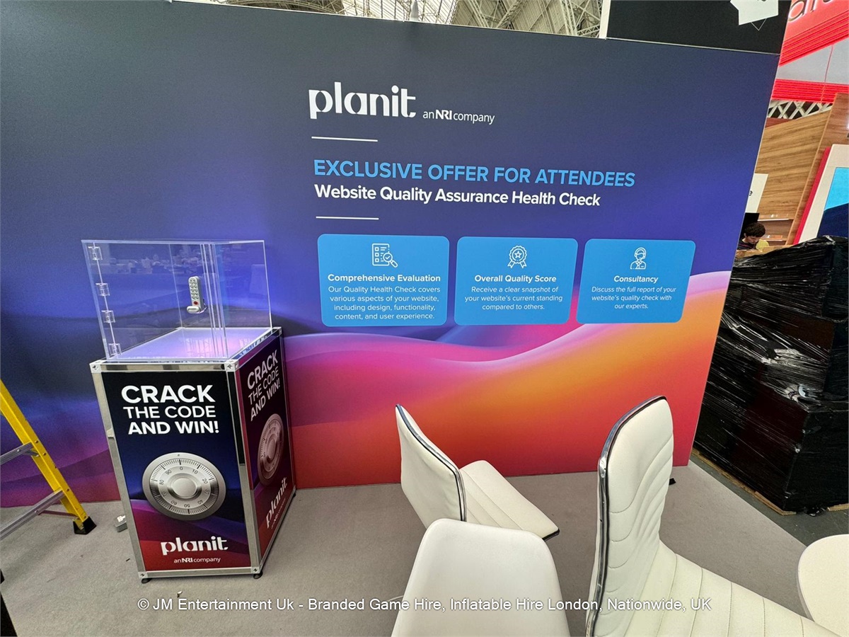 Safe Cracker Hire | Branding & Wide Rage Of Promotional Games