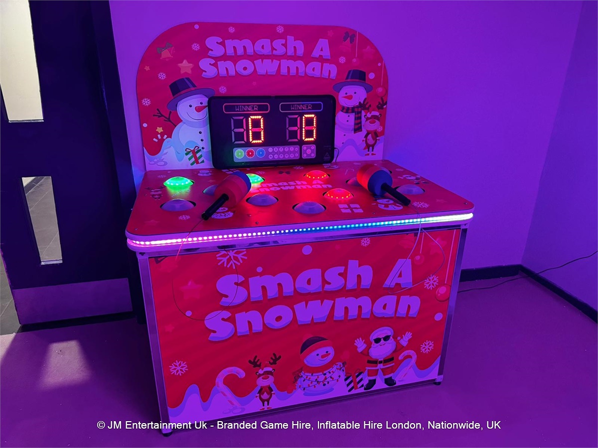Smash A Snowman Game Hire