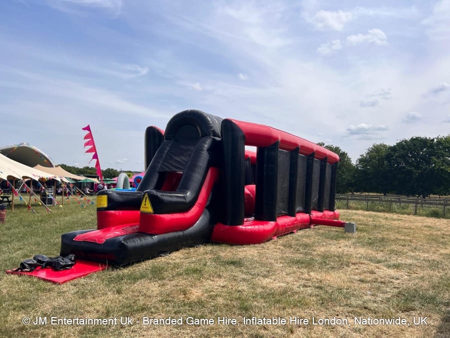 Total Wipeout Big Red Balls | Inflatable Fun | JM Entertainment