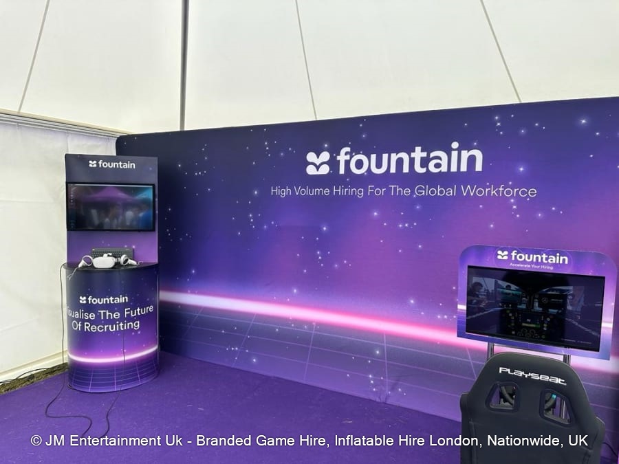 Interactive Digital Games Hire | Bespoke Branding | Exhibitions