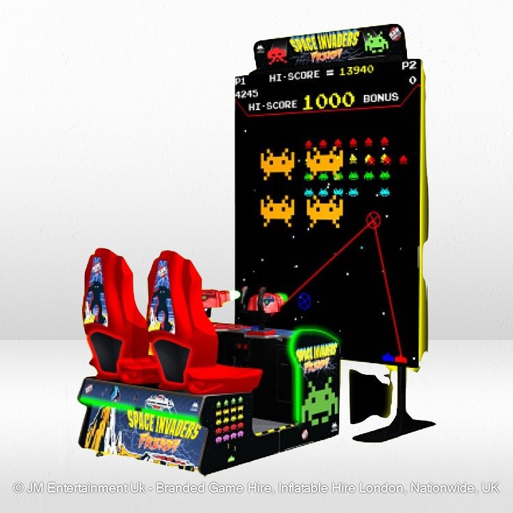 World's Largest Space Invaders Hire | Arcade Game Machine Hire UK